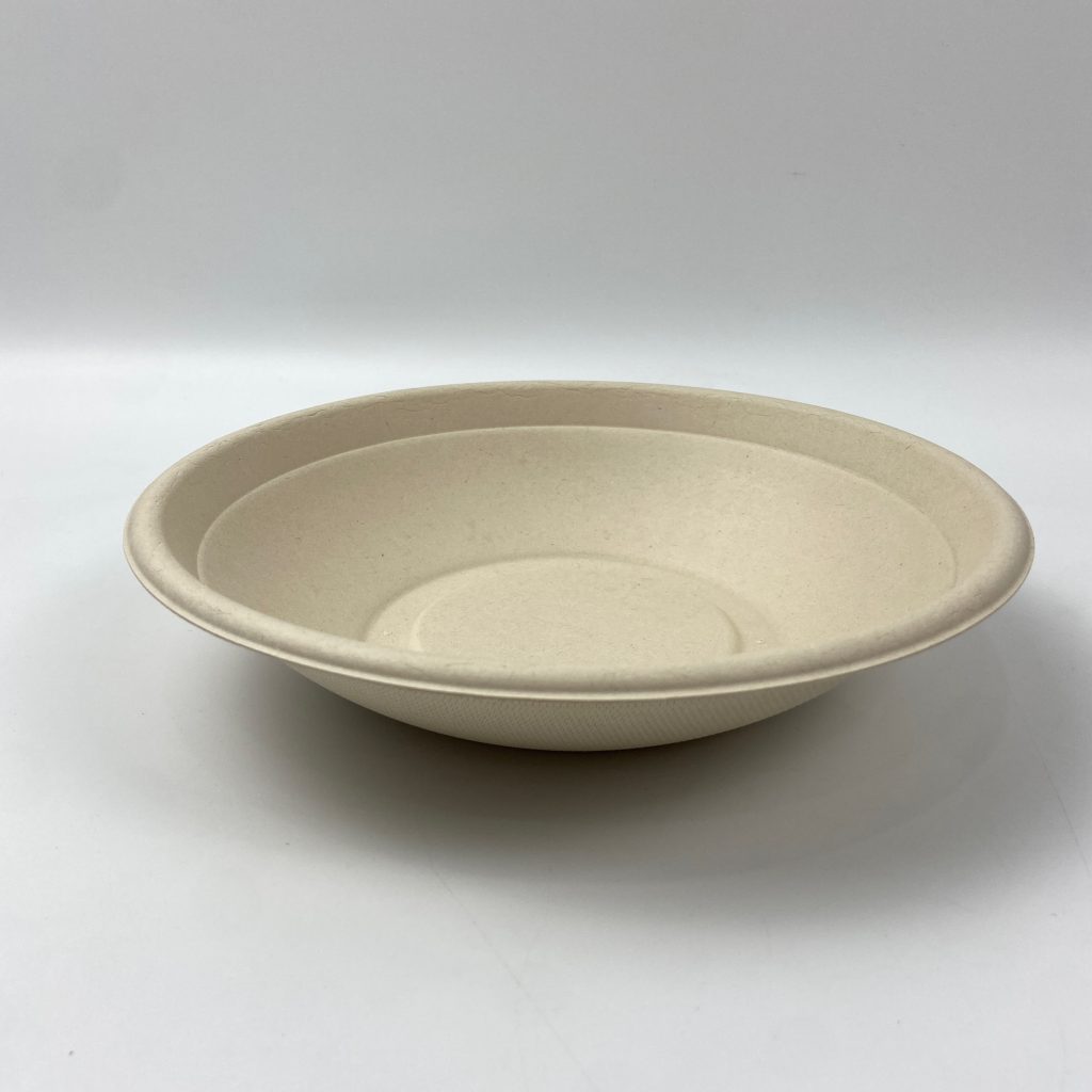 24oz Eco Friendly Compostable Bagasse Bowl | 500 Pcs – Green Bio Pack